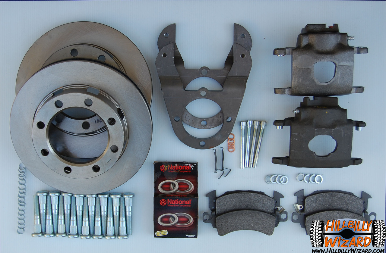 Disc Brake Conversion, Kit - Hillbilly Wizard
