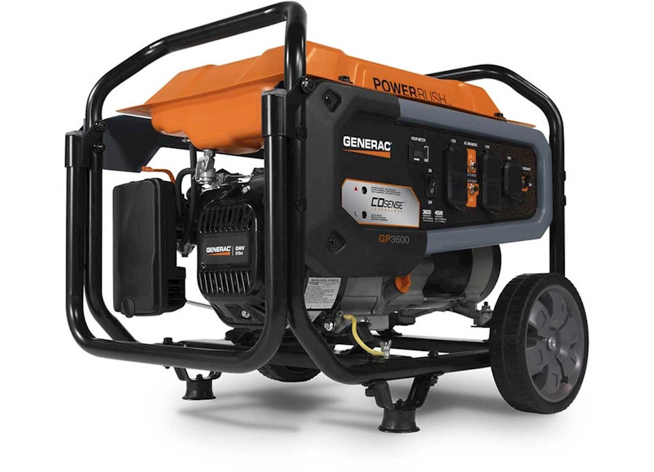 GENERAC GP3600 PORTABLE GENERATOR|7721 - Terrain Treks