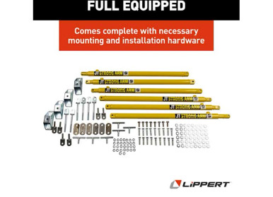 LIPPERT COMPONENTS JT STRONG ARM STABILIZER KIT FOR TRAVEL TRAILER ...