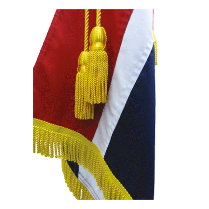 Dark Wood Ceremonial Flagpole | High Quality | Made In the EU ...