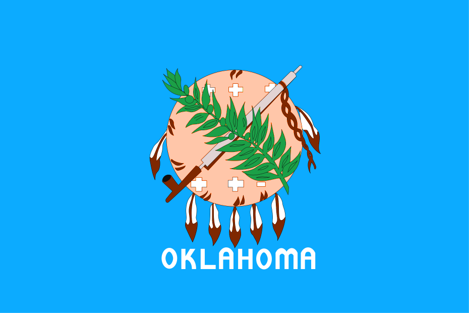 Oklahoma State Flag Logo