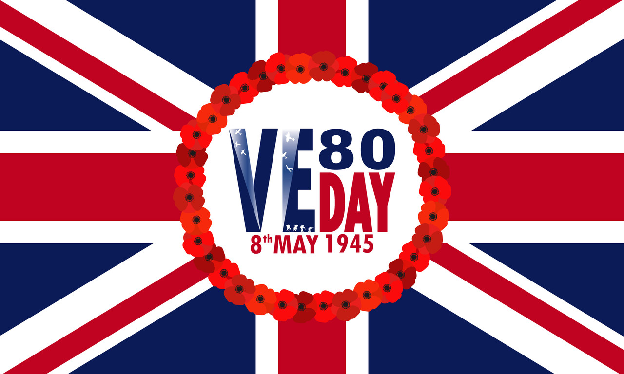 VE Day 80th Flag | British Made Flags