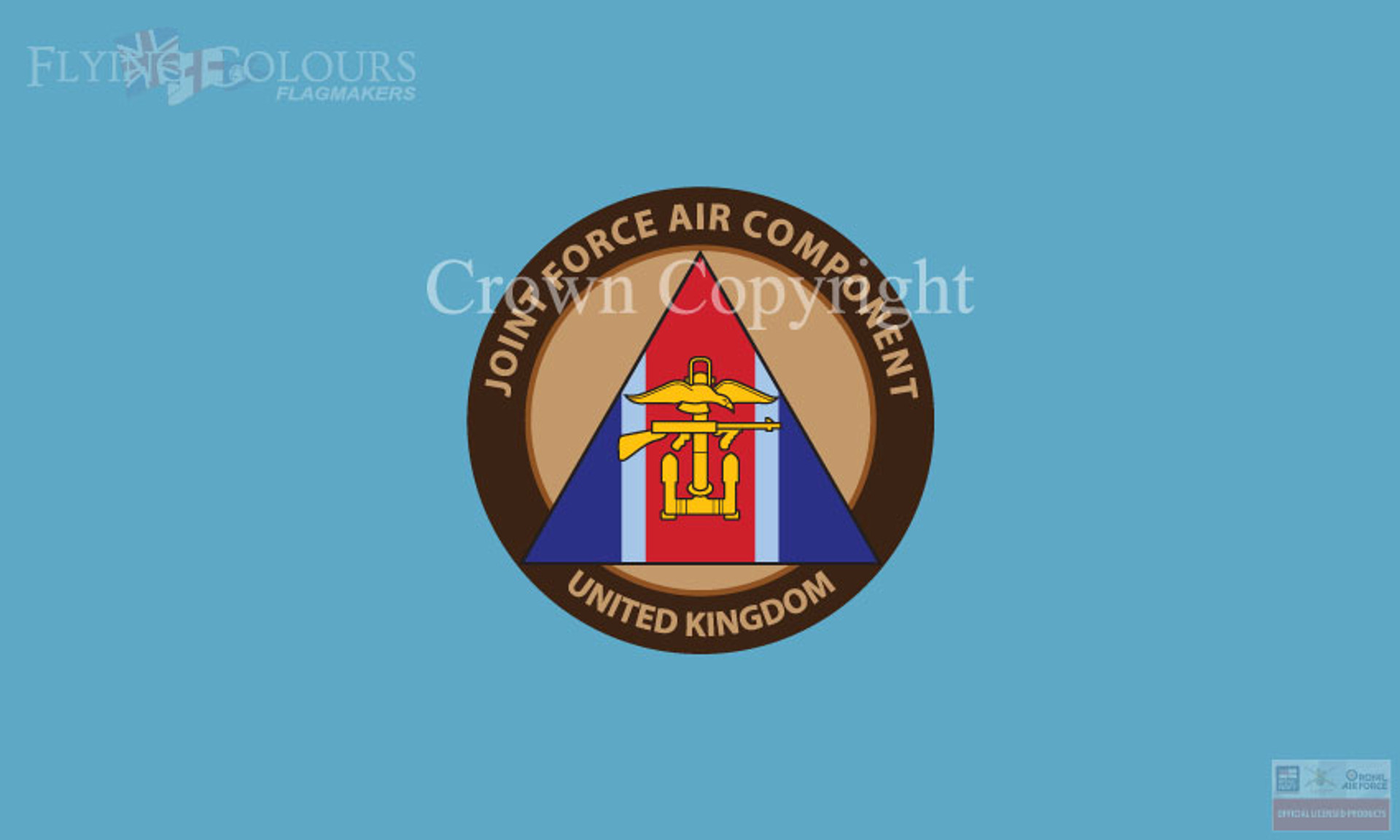 JFAC Logo Flag | Officially Licenced MoD Artwork Flags | Made in Britain