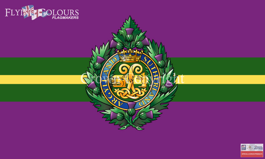 The Gordon Highlanders - Flying Colours Flagmakers