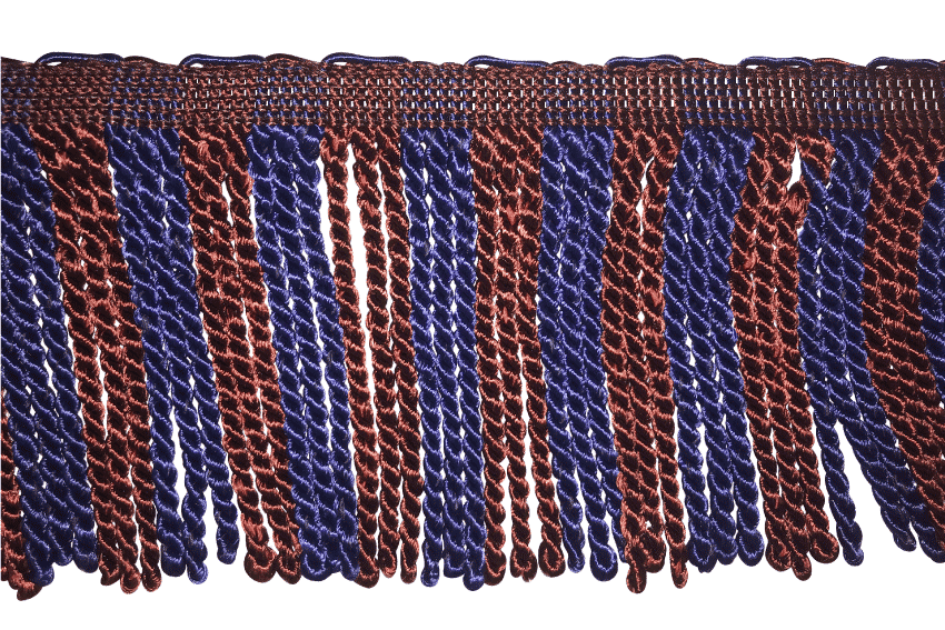 4"Marron & Blue, Royal Arch Masons Silk Bullion Fringe | Premium Cords ...