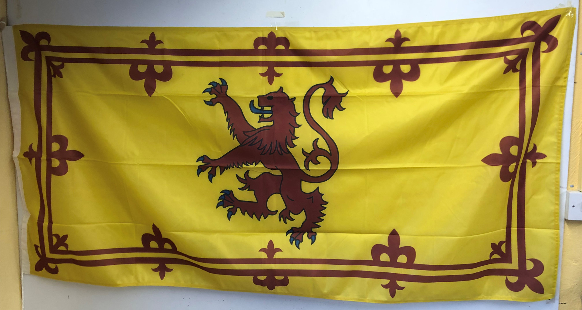 Buy Ceremonial Scottish Standard Flag Online | High Quality | Handmade ...