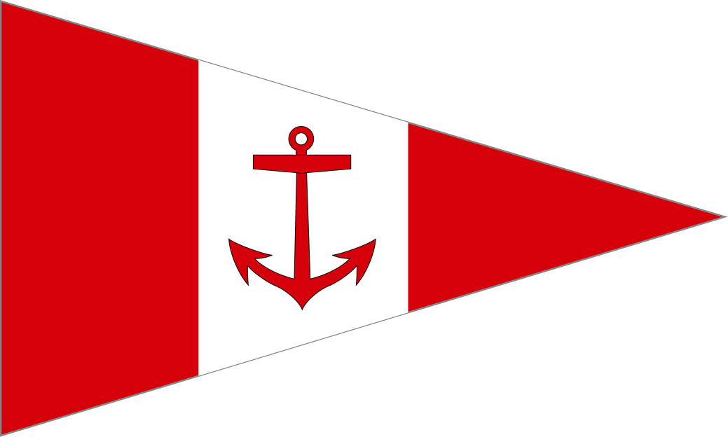 Cove Sailing Club Burgee Online | Printed & Sewn Flags | 13 sizes