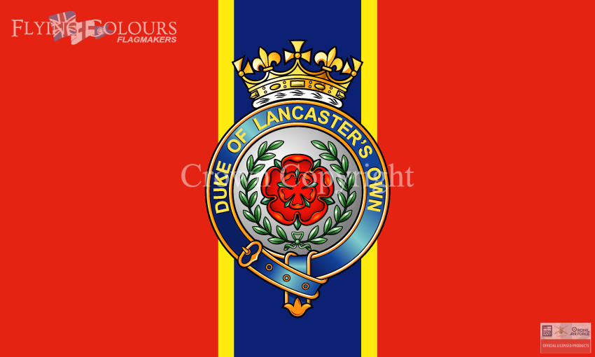 The Queens own Yeomanry flag | Officially Licenced MoD Artwork Flags ...
