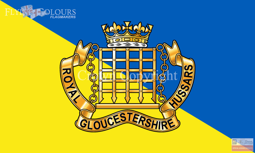 The Gloucestershire Regiment flag | Officially Licenced MoD Artwork ...