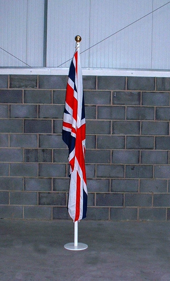 Dark Wood Ceremonial Flagpole | High Quality | Made In the EU ...