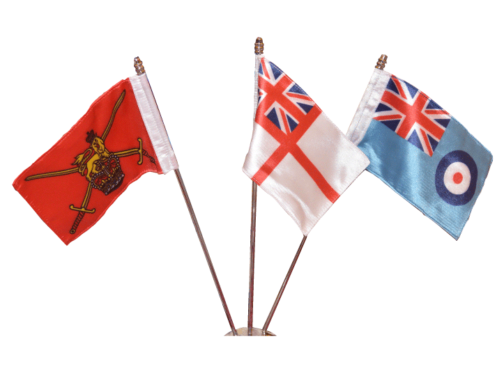 Flags - Table & Desk Flags - Custom table & desk flags - Flying Colours ...