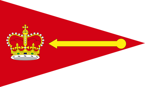 Buy Royal Dart Yacht Club Burgee Online | Britsh Yacht Club Burgees ...