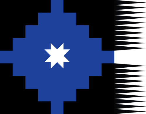 Buy Mapuche Flag Online | Quality British Made Historic Flags | 13 sizes