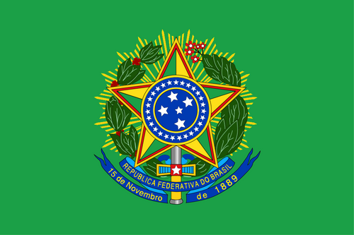 Buy Brazil Presidential Flag Online | Printed & Sewn Flags | 13 sizes