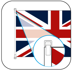 Headband & 2 D-rings - Flying Colours Flagmakers