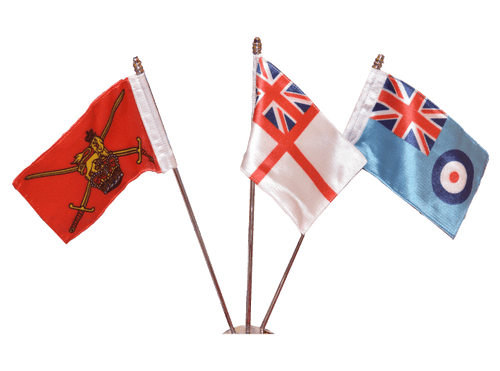 Custom Table Flags | Made in UK | Satin Table flags