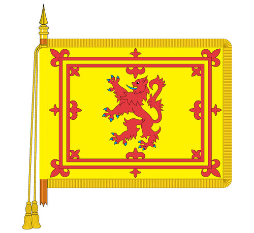 Buy Ceremonial Scottish Standard Flag Online | High Quality | Handmade ...