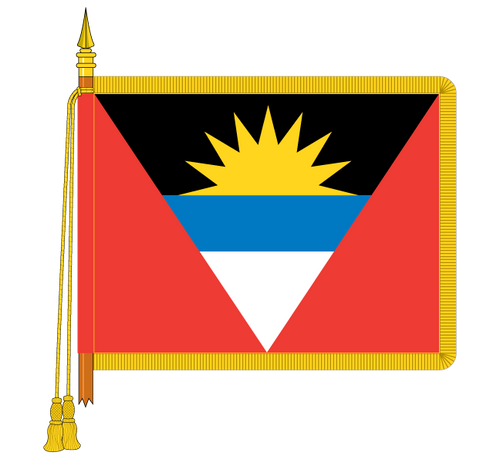 Buy Ceremonial Antigua and Barbuda Flag Online | High Quality ...