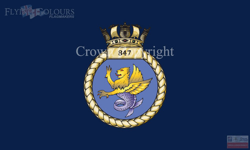 847 Squadron Flag | Officially Licenced MoD Artwork Flags | Made in Britain