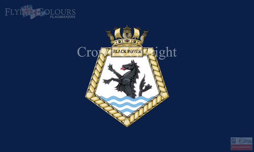 RFA Black Rover Flag | Officially Licenced MoD Artwork Flags | Made in ...