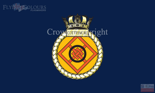 HMS Cottesmore Flag | Officially Licenced MoD Artwork Flags | Made in ...