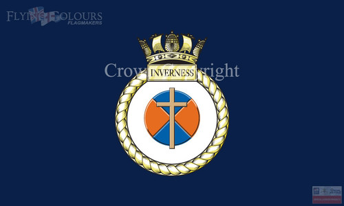 HMS Inverness Flag | Officially Licenced MoD Artwork Flags | Made in ...
