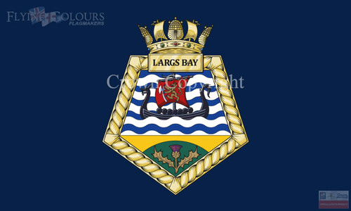 RFA Largs Bay Flag | Officially Licenced MoD Artwork Flags | Made in ...