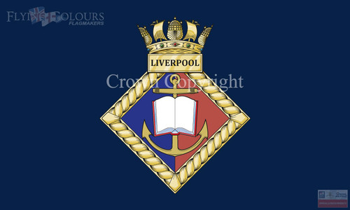 Liverpool URNU Flag | Officially Licenced MoD Artwork Flags | Made in ...