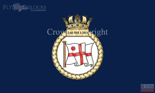 Second Sea Lord Flag | Officially Licenced MoD Artwork Flags | Made in ...
