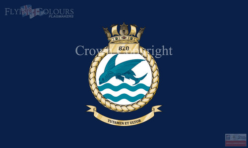 820 Squadron Flag | Officially Licenced MoD Artwork Flags | Made in Britain