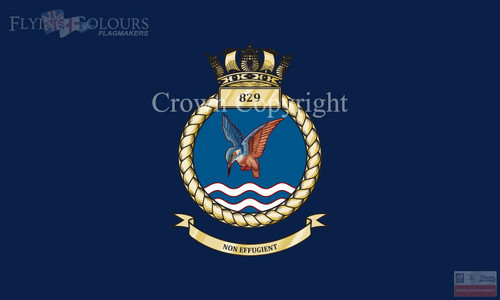 829 Squadron Flag | Officially Licenced MoD Artwork Flags | Made in Britain