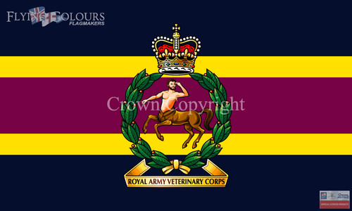 Royal Army Veterinary Corps flag | Officially Licenced MoD Artwork ...