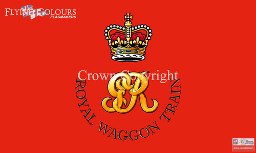 Royal Wagon Train flag | Officially Licenced MoD Artwork Flags | Made ...