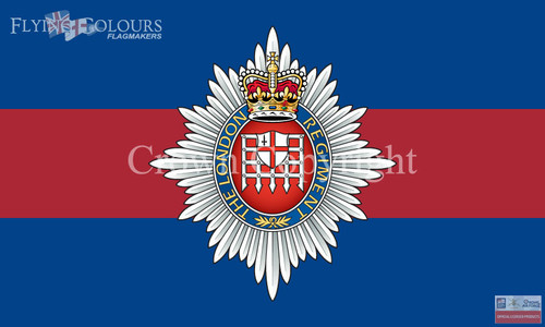 The London Regiment flag | Officially Licenced MoD Artwork Flags | Made ...