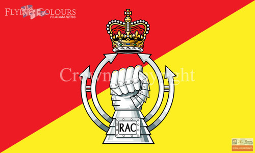 The royal Armoured Corps flag | Officially Licenced MoD Artwork Flags ...