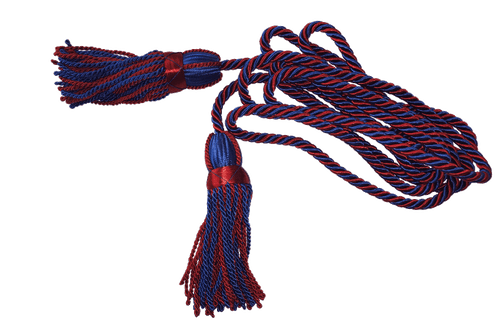 8ft Red & Blue, Royal Engineers Silk Cord & Tassels | Premium Cords ...