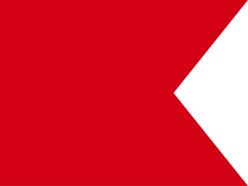 Buy Red Burgee Signal Flags Online | Signal & Maritime Flags | 11 sizes