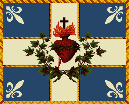 The Carillon Sacré-Coeur Flag | Printed & Sewn Flags | 13 sizes