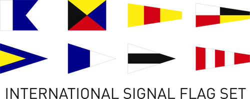 Buy Full set of 40 Signal Flags Online | Signal & Maritime Flags | 11 sizes
