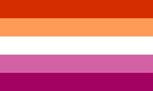 Lesbian 5 Stripe Pride Flag For Sale Made In Britain