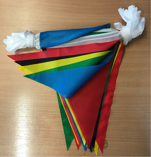 10m UCI Colours Bunting (Clearance) - Flying Colours Flagmakers