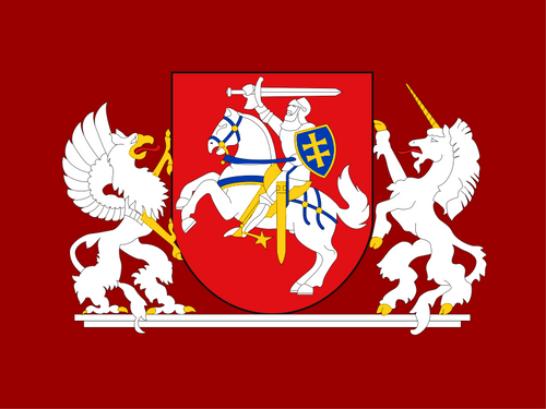 Buy Lithuania Presidential Flag Online | Printed & Sewn Flags | 13 sizes