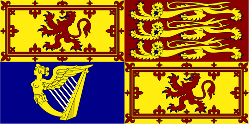 Buy Royal Standard for use in Scotland Online | Printed & Sewn Flags ...
