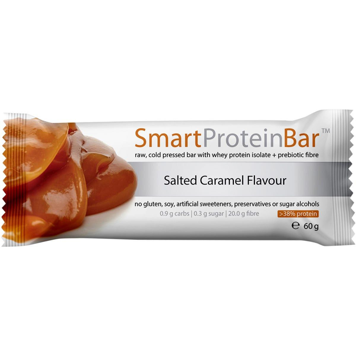 Smart Protein Bar Salted Caramel Flavour Protein Bar 12x60g (Carton of 12)