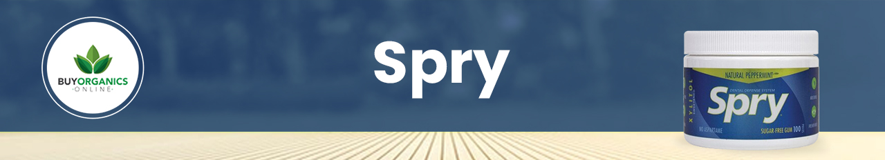 Spry Organic Chewing Gum | Buy Organics Online