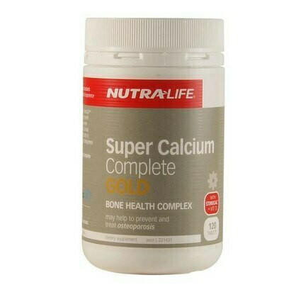 NutraLife Super Calcium Complete 120t | Buy Organics Online