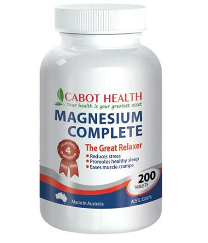 Cabot Health Magnesium Complete 200T
