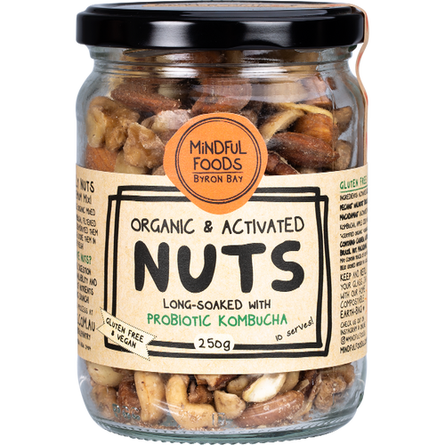 Mindful Foods Mixed Nuts Organic & Activated 250g