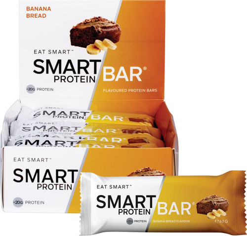 Smart Protein Bar Banana Bread Flavour Protein Bar 12 x 60g - Buy ...