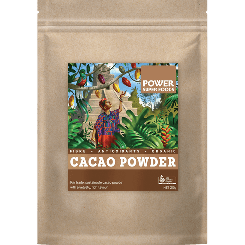 Buy Cacao Power Powder 250g by Power Super Foods Online
